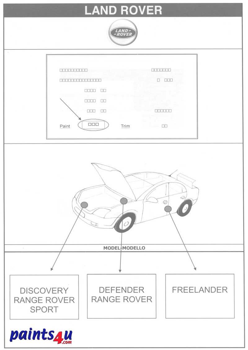 Try entering only a paint code or colour name. Don't enter manufacturer ...